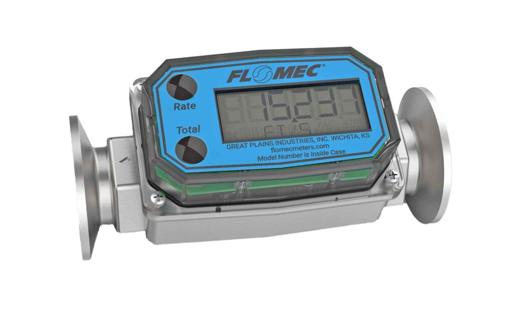 SS Triclamp Turbine Flowmeter for Hazardous Area - NJ Pharma Tech